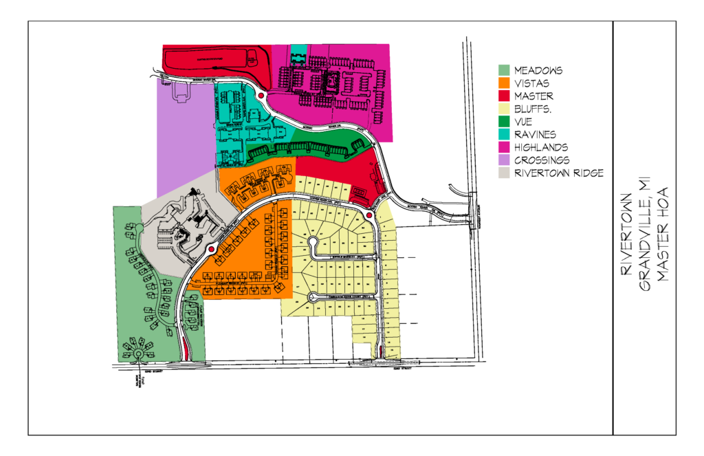 Master HOA Map – Rivertown Park